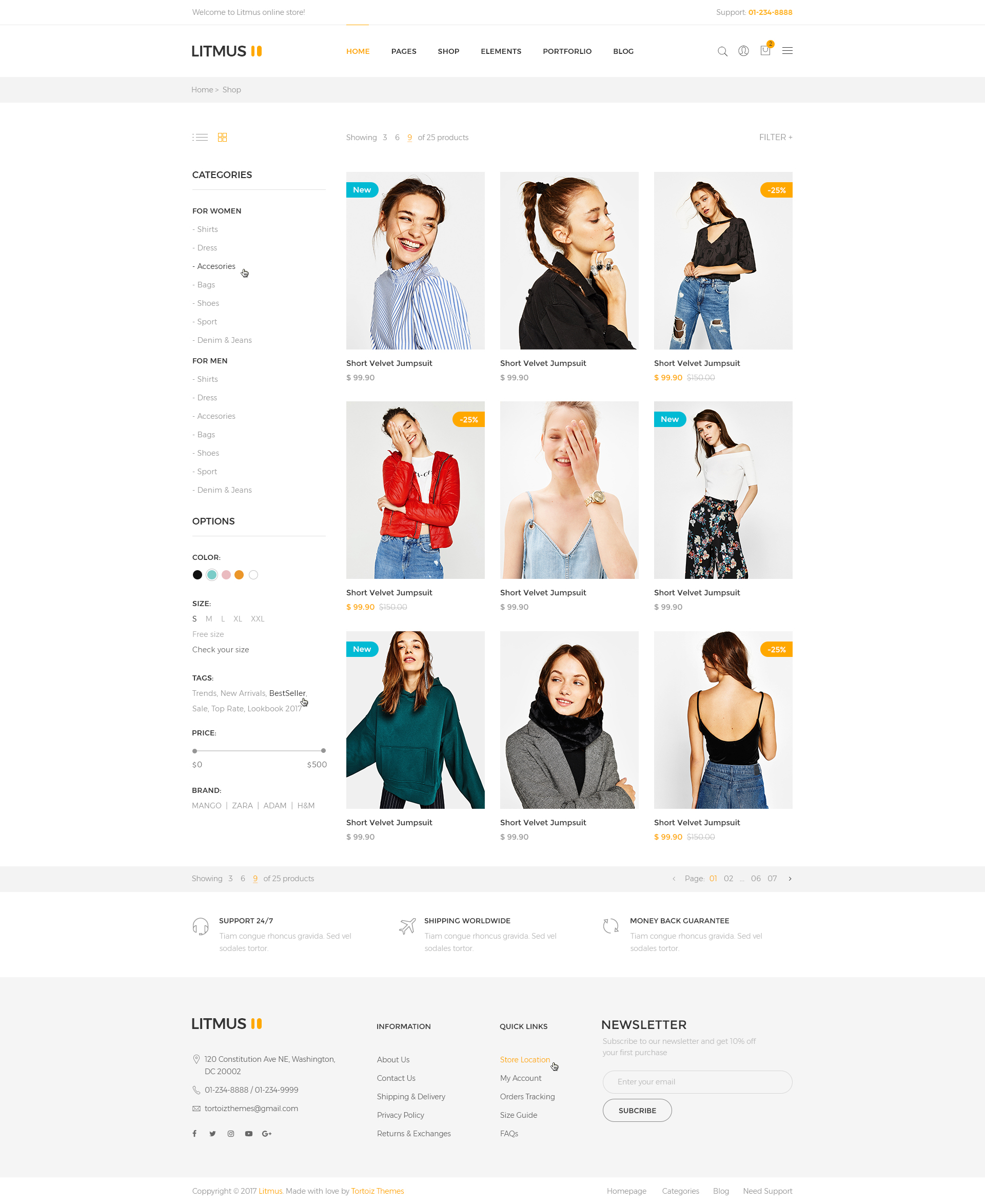 Litmus - Clean & Creative Multipurpose PSD Template by tortoizthemes